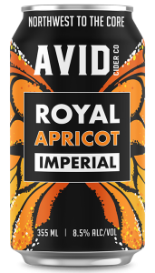 AVID Royal Apricot Imperial | Crisp, Golden Apricot Cider